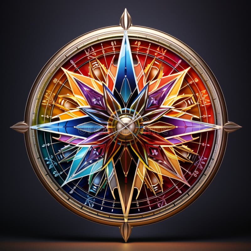 Awe-inspiring Dall-e Generated Image with a Sophisticated Compass ...