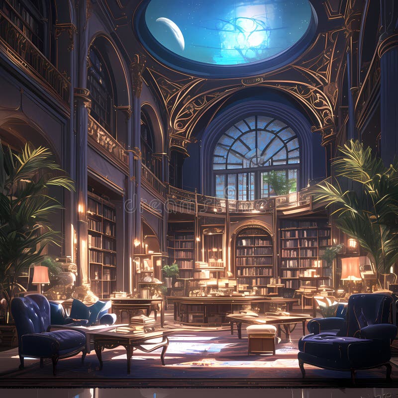 Awe-Inspiring Library: Explore the World of Knowledge and Literature ...