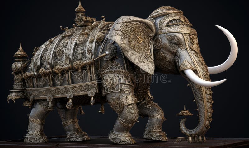 Armor Elephant Stock Illustrations – 104 Armor Elephant Stock ...