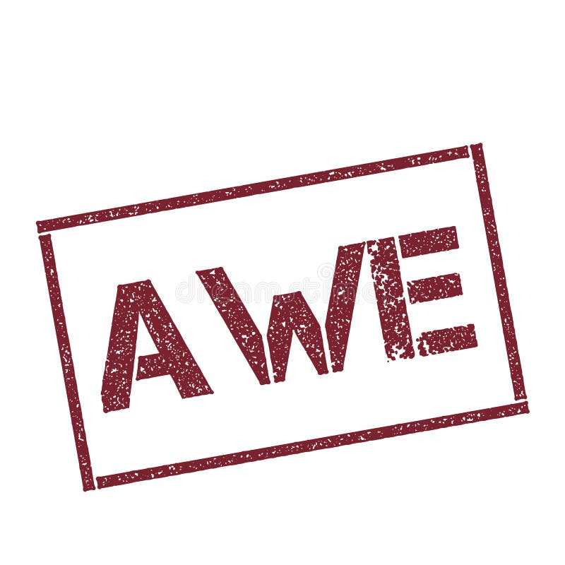 Awe Rectangular Stamp Stock Illustrations – 16 Awe Rectangular Stamp ...