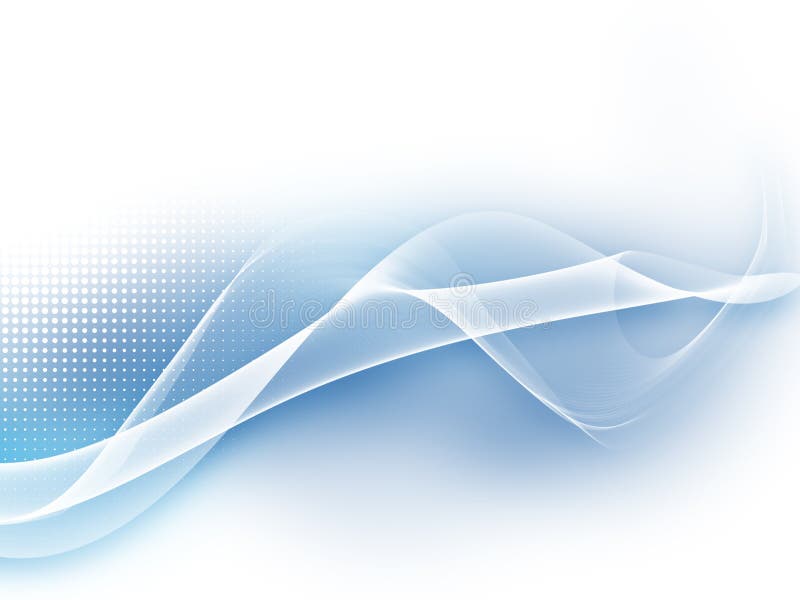 Awesome Abstract Soft Blue Wave Backgrounds Stock Illustration ...