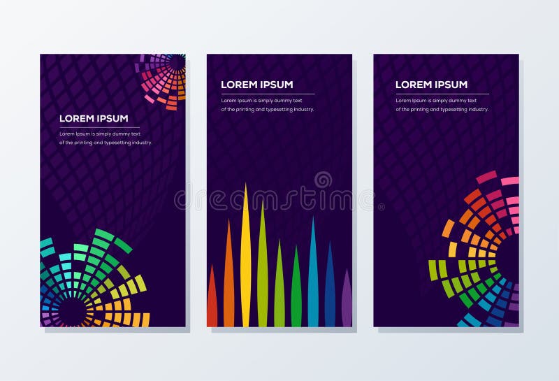 Awesome Banner Template Ready To Use Stock Vector - Illustration of ...