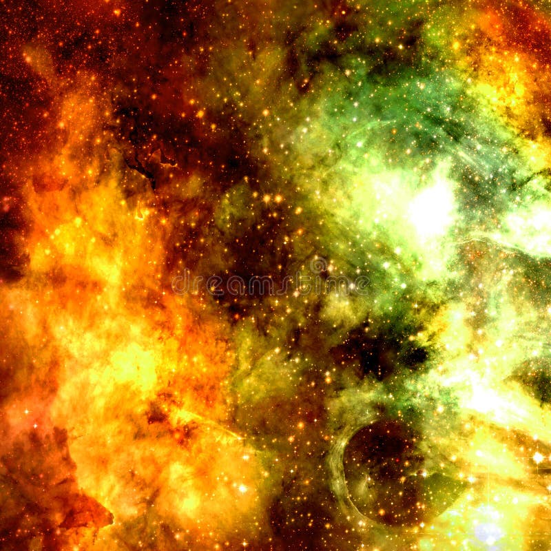 Awesome Beauty of Starfield Somewhere in Deep Space Stock Image - Image ...