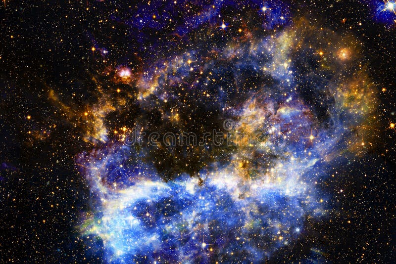 Awesome Beauty of Starfield Somewhere in Deep Space Stock Image - Image ...