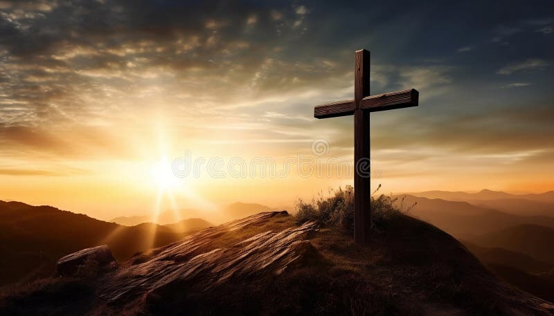 Awesome Dramatic Christian Cross Stock Illustrations – 17 Awesome ...