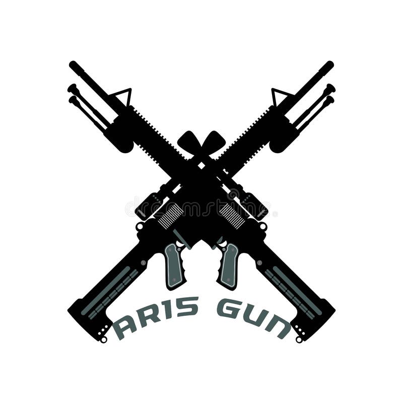 Awesome Gun logo design stock vector. Illustration of awesome - 264501614