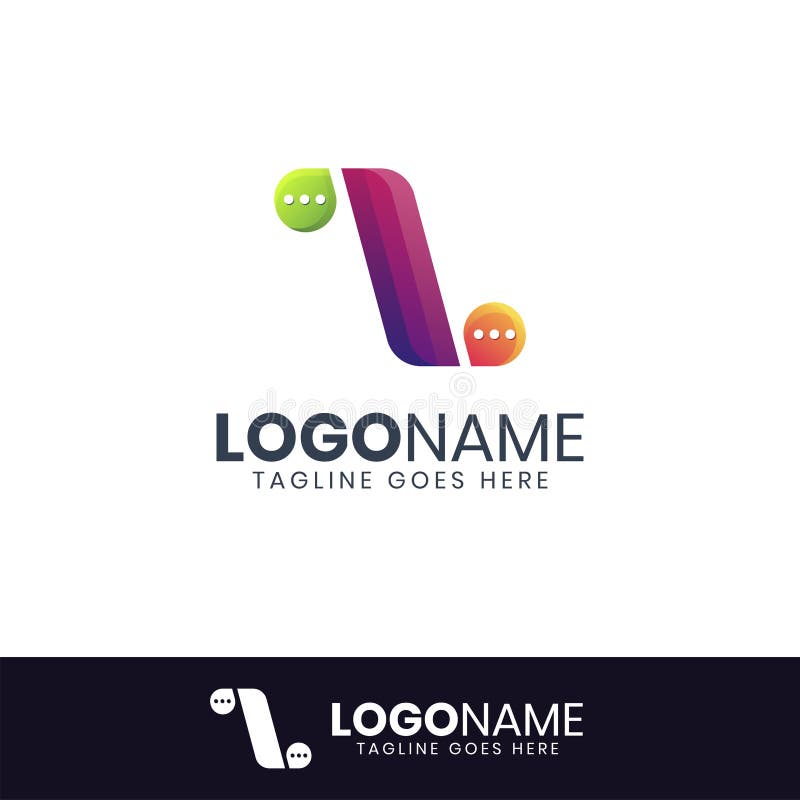 Awesome Letter Z Chat Logo Design Stock Vector - Illustration of modern ...