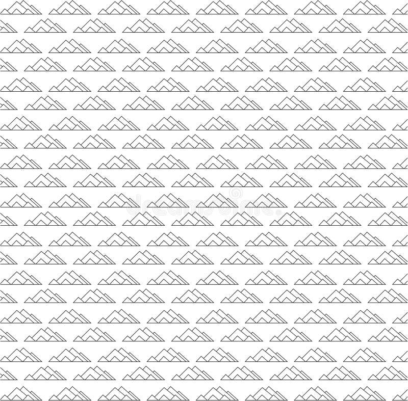 Awesome Pyramid Seamless Pattern Vector Stock Vector - Illustration of ...