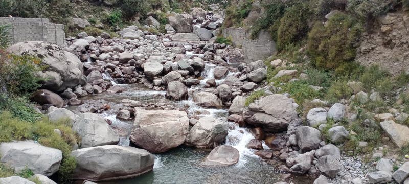 Awesome River Floating Down in Rocks Stock Photo - Image of rapid ...