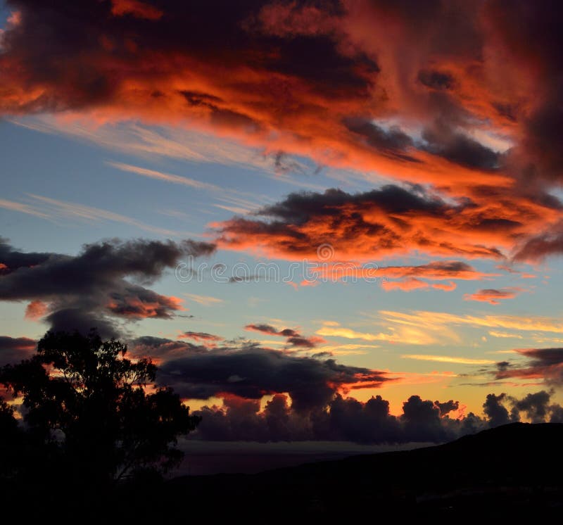 Awesome sunrise stock photo. Image of ecological, reddish - 90747780