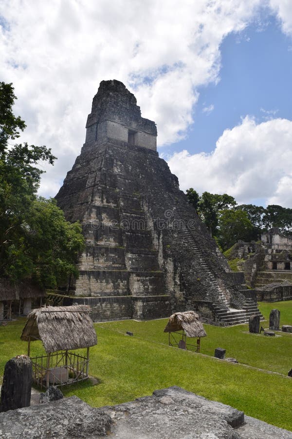 Awesome View Tikal Guatemala Stock Photo - Image of maya, guatemala ...