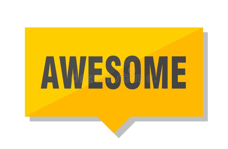 Awesome price tag stock vector. Illustration of vector - 118880403