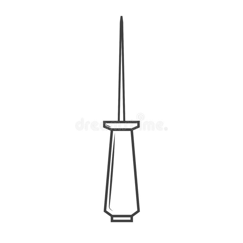 Awl Isolated Stock Illustrations – 1,417 Awl Isolated Stock ...