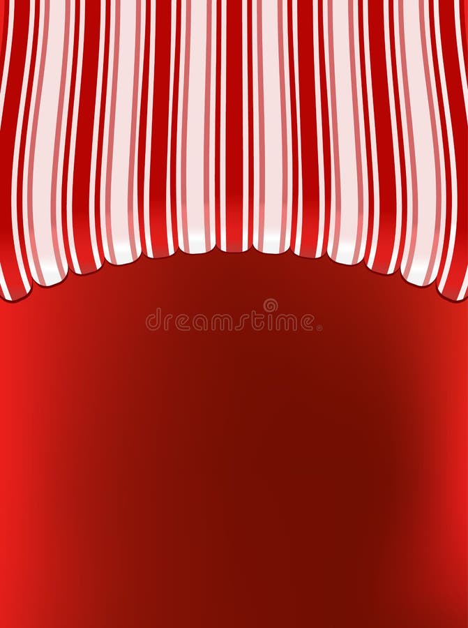 Awning Shop Background on Red Stock Vector - Illustration of awning ...