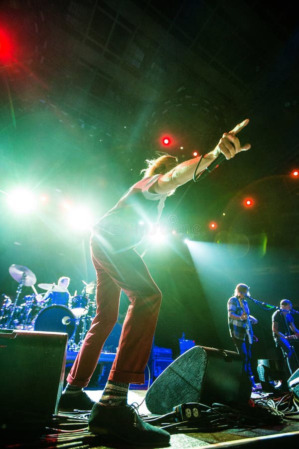 M83 concert at Bumbershoot editorial stock image. Image of young - 26550259