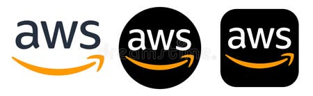 AWS, Amazon Web Services App Icon Set, Cloud Computing Platform ...