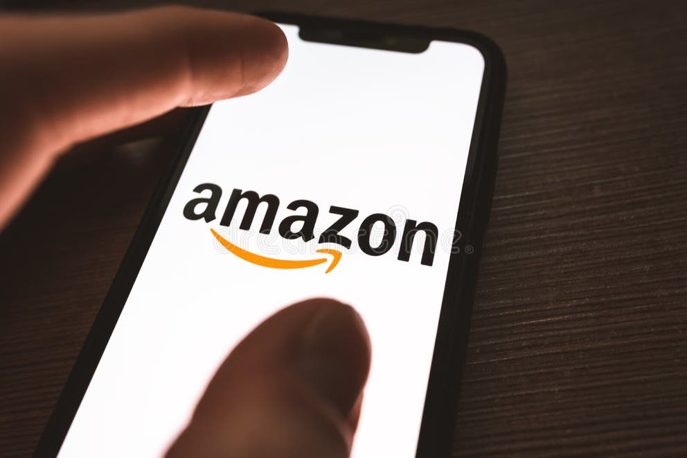 AWS Logo on the Smartphone Screen. Editorial Photography - Image of ...