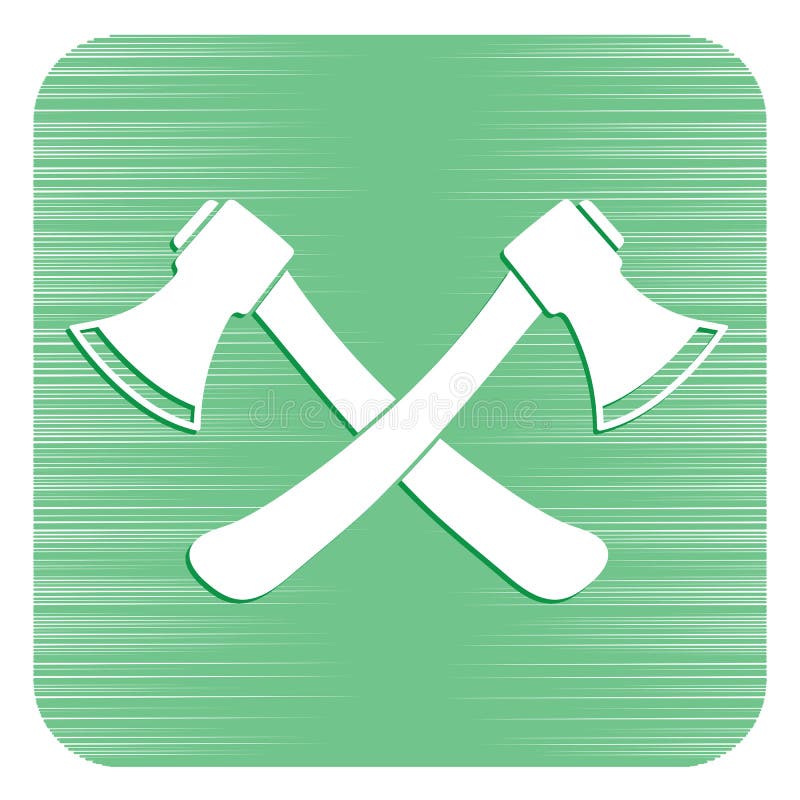 The ax icon. Axe symbol stock vector. Illustration of tool - 109261016