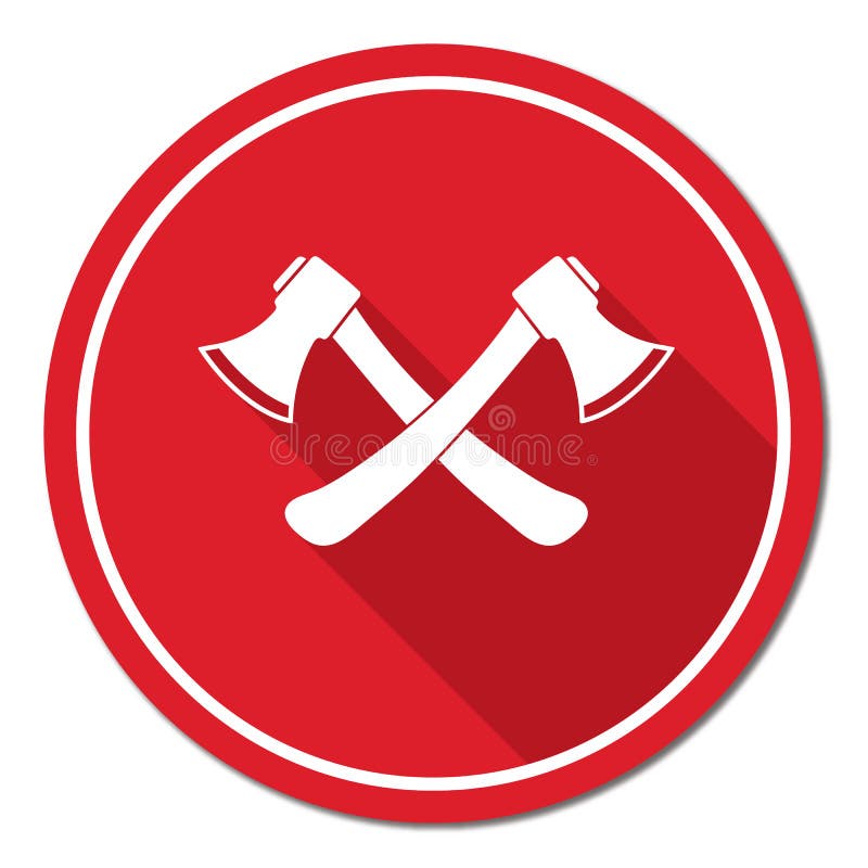 The ax icon. Axe symbol stock vector. Illustration of design - 92947138