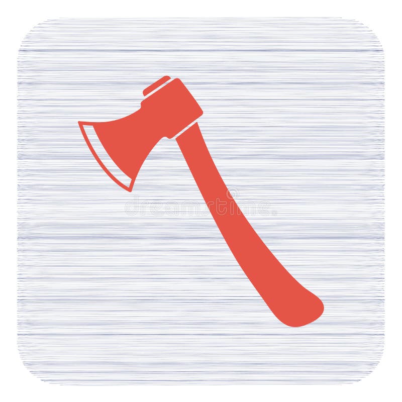 The ax icon. Axe symbol stock vector. Illustration of design - 114609069
