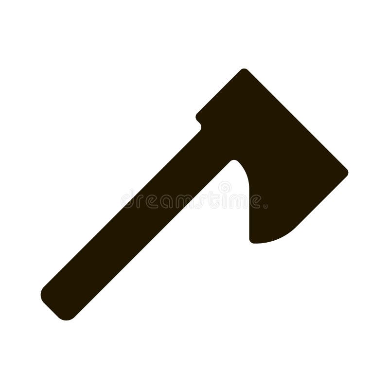 Ax Icon on White Background. Trendy Flat Style for Graphic Design, Web ...
