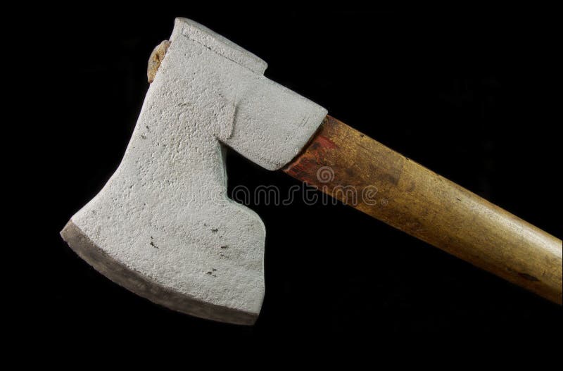 Ax stock photo. Image of shaft, retro, wood, painted - 51151616