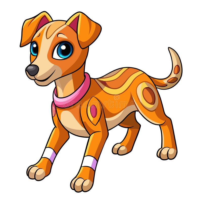 Axanthic Ball Python Walks Vector Kawaii Stock Vector - Illustration of ...