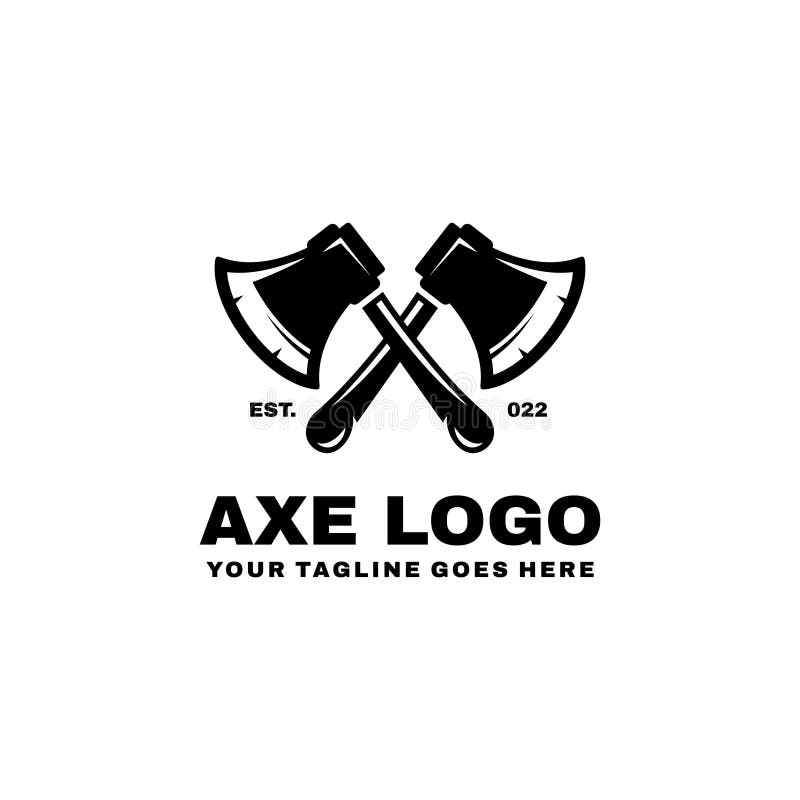 Axe logo design stock vector. Illustration of carpentry - 269294977