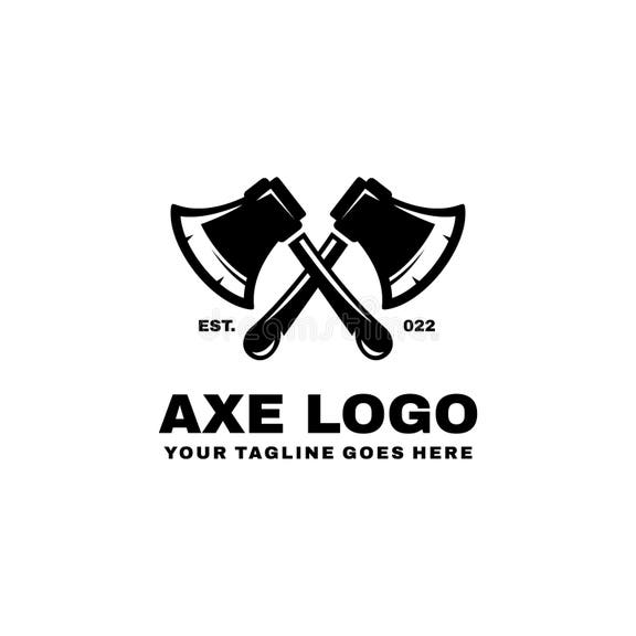Axe logo design stock vector. Illustration of carpentry - 269294977