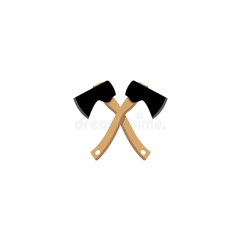 Axe Icon Design Template Vector Isolated Illustration Stock Vector ...