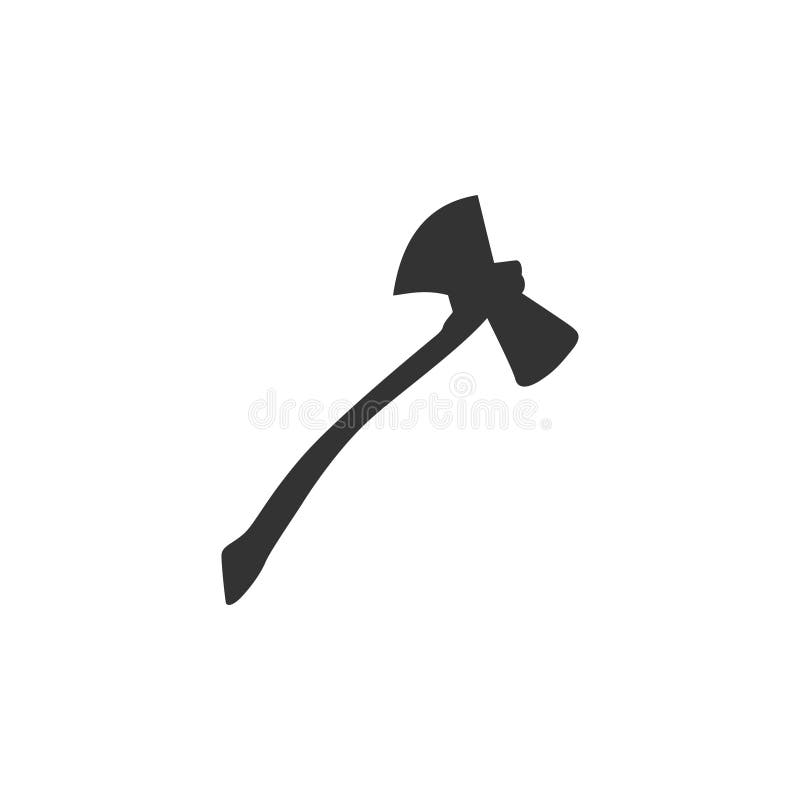 Axe Icon in Simple Design. Vector Illustration Stock Vector ...
