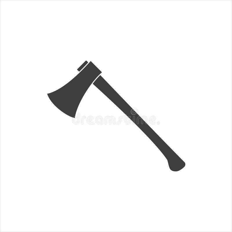 Axe Icon Vector. Simple Flat Symbol. Illustration Pictogram Stock ...