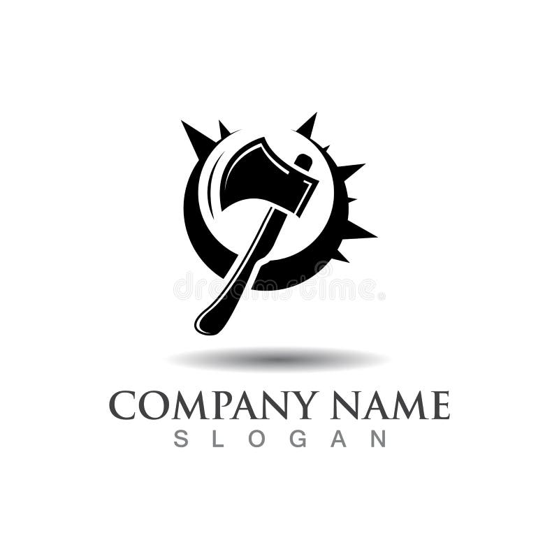 Axe Throwing Logo Stock Illustrations – 308 Axe Throwing Logo Stock ...