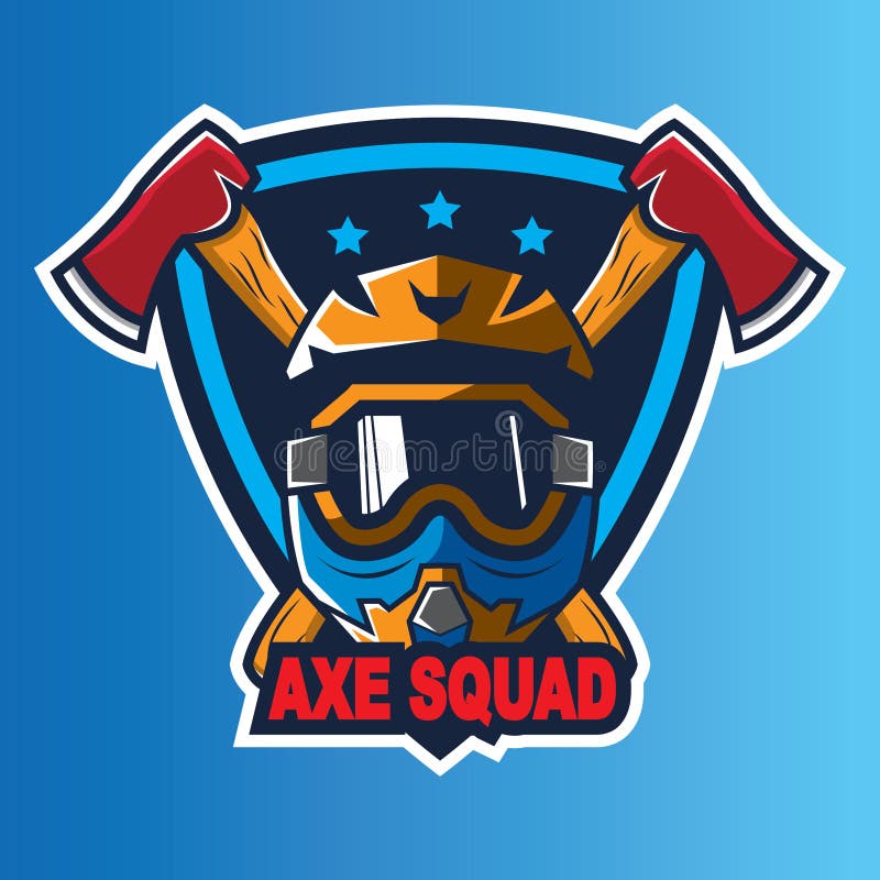 Axe logo for sport team stock vector. Illustration of exploration ...