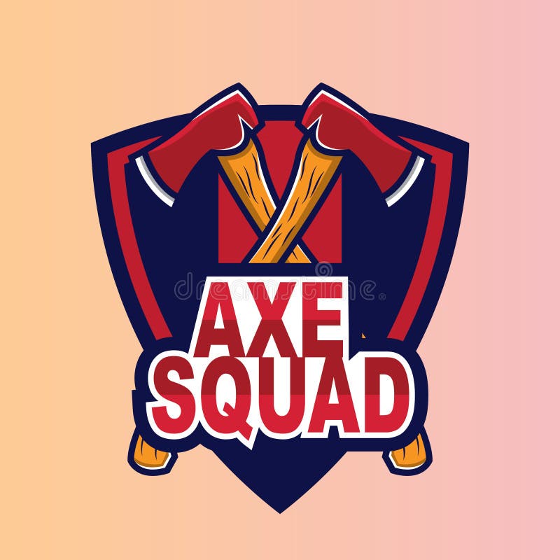 Axe logo for sport team stock vector. Illustration of graphic - 101824428