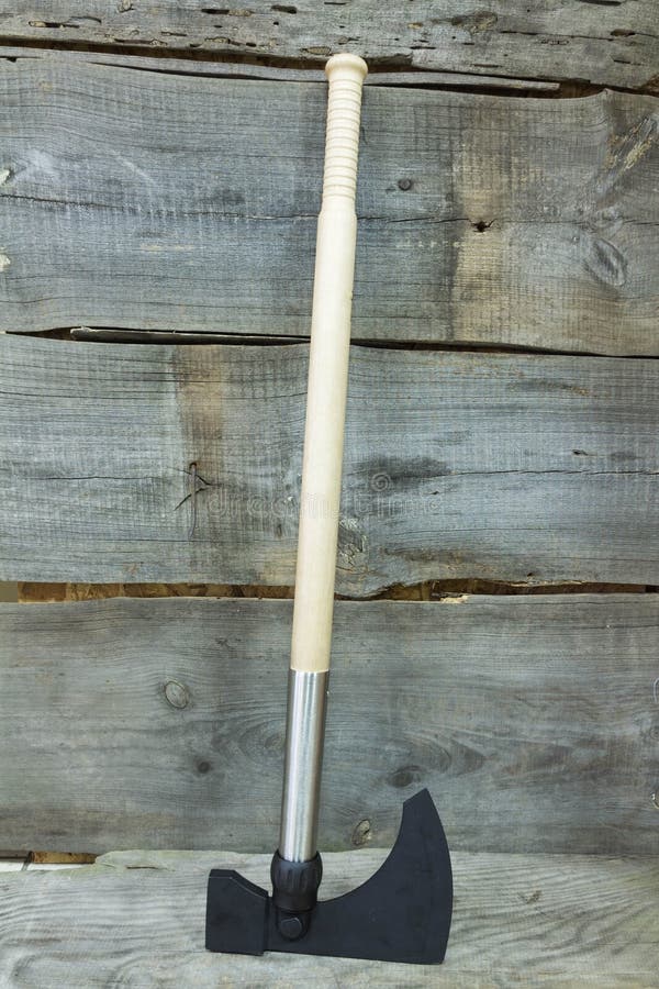 Axe Rescuer and Firefighter. Stock Image - Image of handle, equipment ...