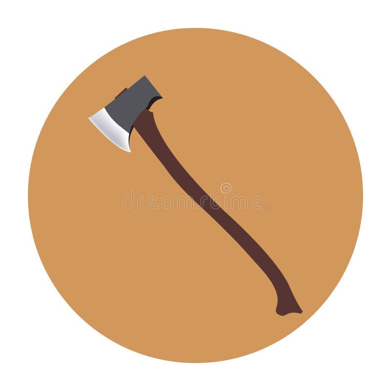 Axe stock illustration. Illustration of shap, sharp, vector - 85176380