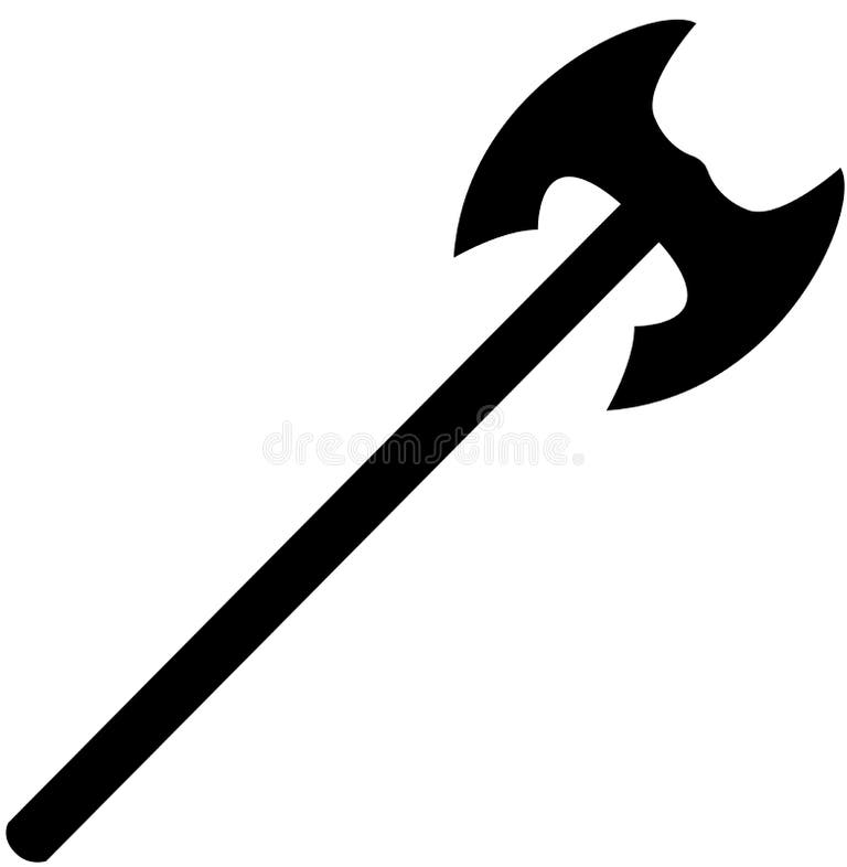 Hatchet Axe Vector Silhouette Stock Illustrations – 3,655 Hatchet Axe ...
