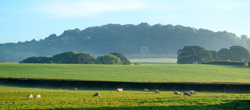 Axe Valley stock image. Image of england, scenic, countryside - 78641425
