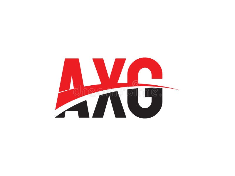 AXG Letter Initial Logo Design Vector Illustration Stock Vector ...