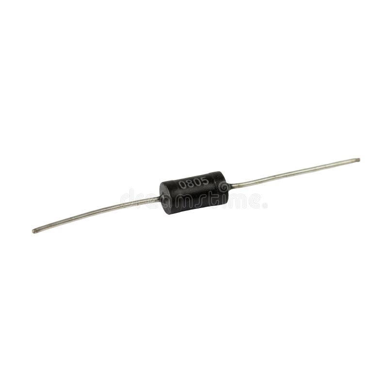 Axial Lead Resistor Stock Illustrations – 8 Axial Lead Resistor Stock ...
