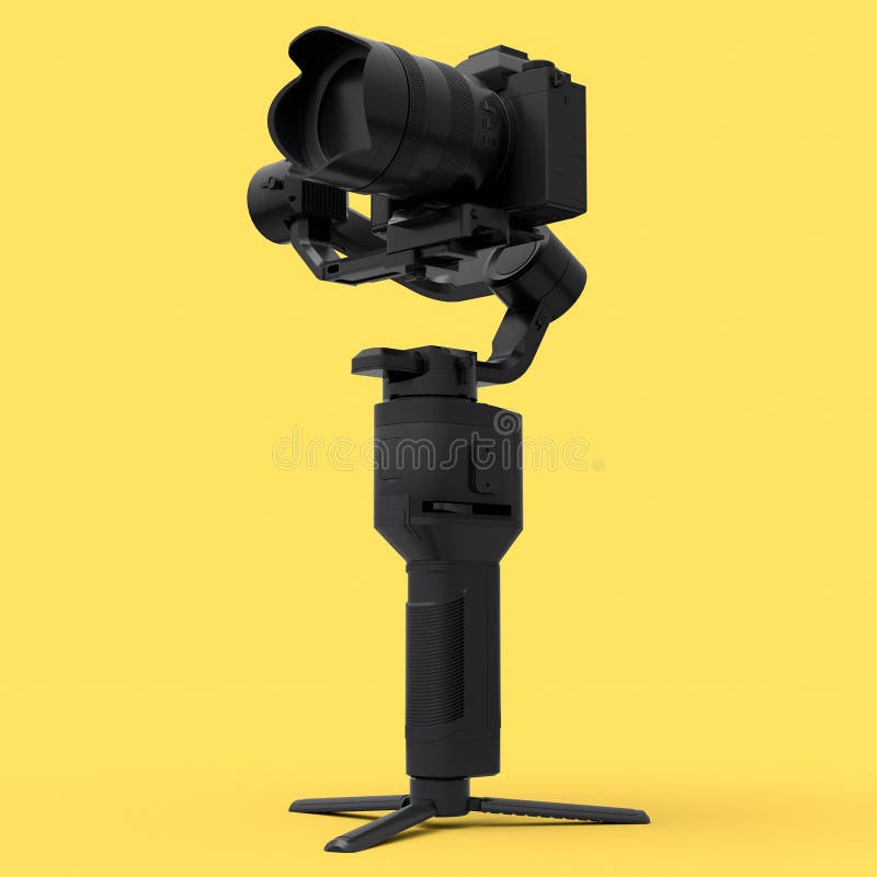 3-axis Gimbal Stabilization System with Nonexistent Mirrorless Camera ...