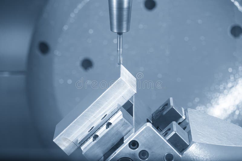 The 5-axis Machining Center Cutting Sample Parts with Solid Ball End ...