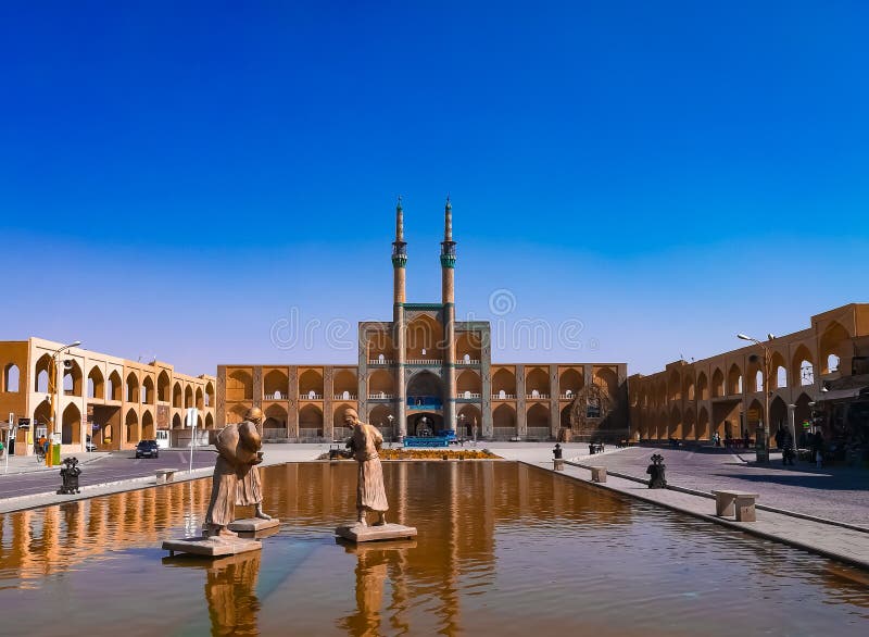 Traditional Building in Yazd Stock Photo - Image of historical ...