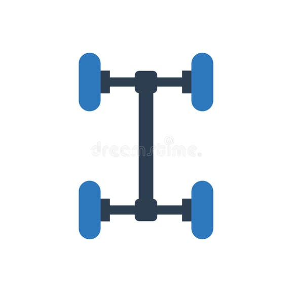 Axle icon stock vector. Illustration of sign, vector - 374414224