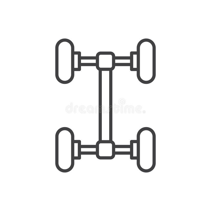 Axle Icon stock illustration. Illustration of repair - 393157871