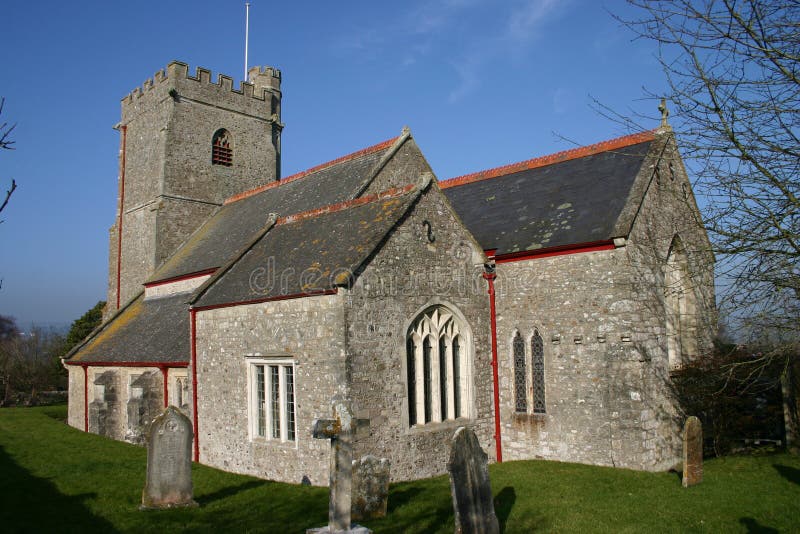 Axmouth Church stock photo. Image of church, eleventh, medieval - 527360