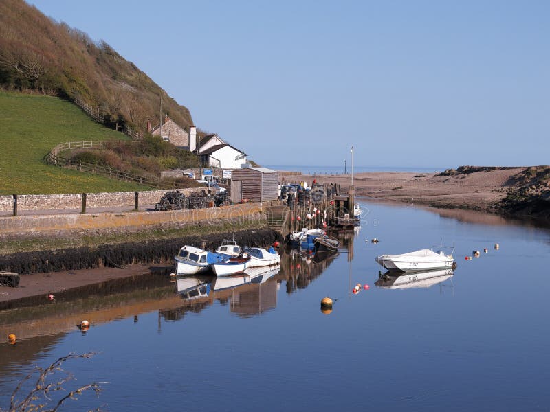 Axmouth harbour in Devon stock photo. Image of devon - 117205188