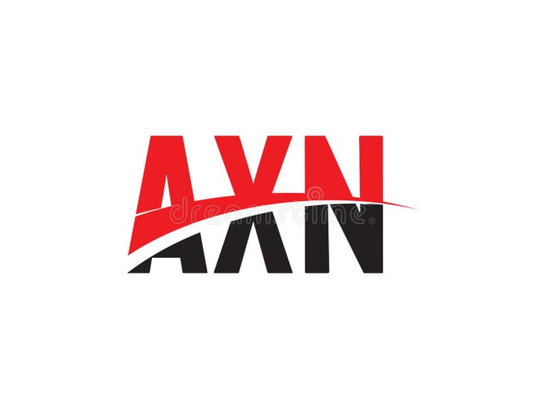 AXN Letter Initial Logo Design Vector Illustration Stock Vector ...
