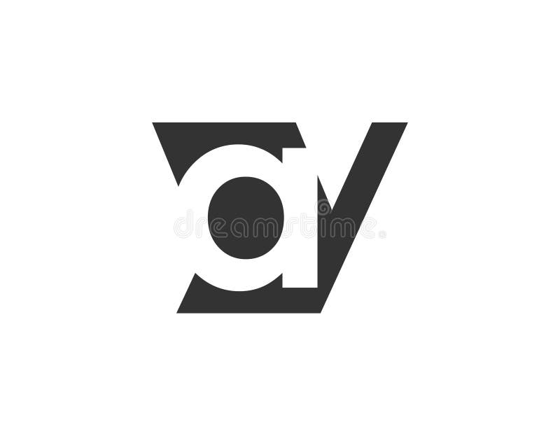 AY Creative Geometric Initial Based Modern and Minimal Logo. Letter a Y ...